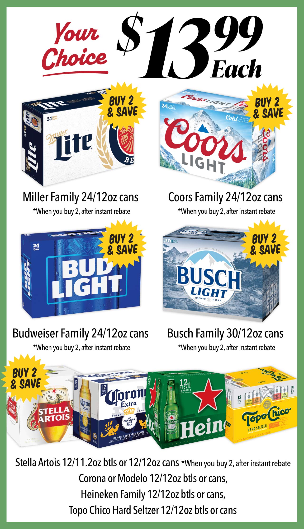 Binny's Weekly Sale Ad