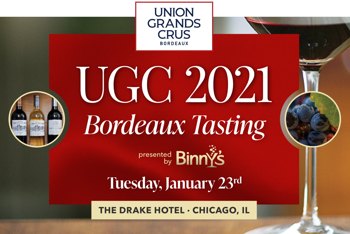 UGC Bordeaux Tasting - Presented by Binny's