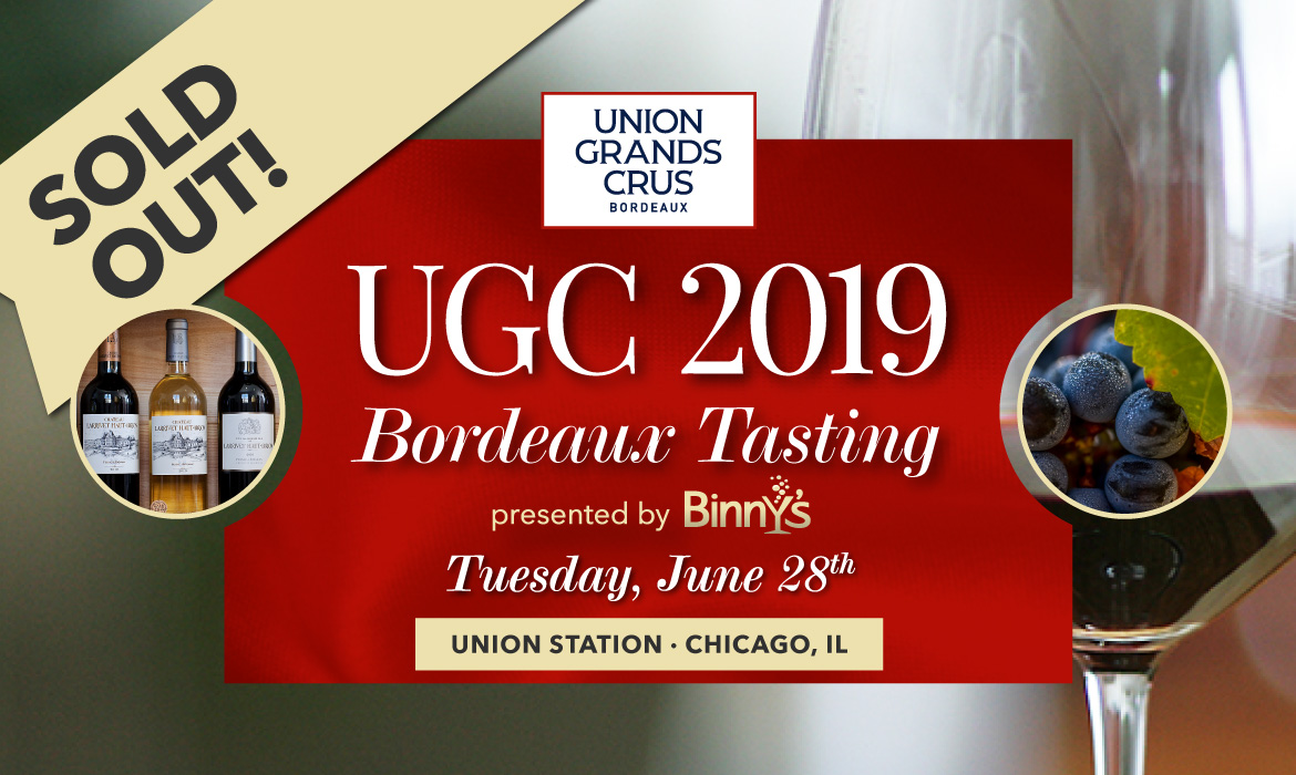 UGC Bordeaux Tasting - Presented by Binny's