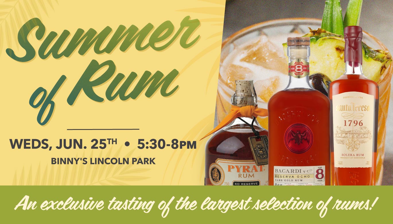 Summer of Rum - An Exclusive Tasting of the Largest Selection of Rums