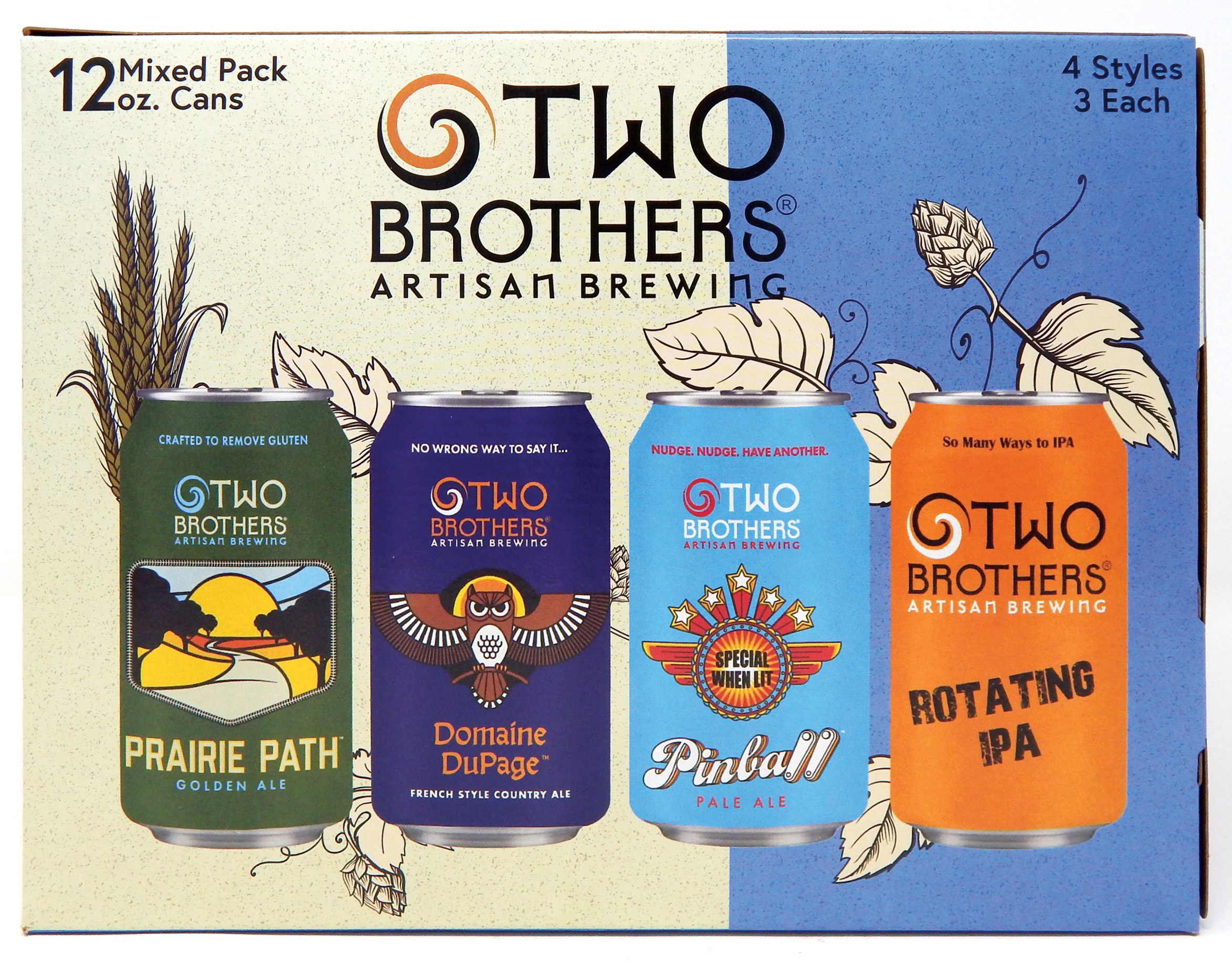 Two Brothers Mix Pack | 12 pack of 12 oz Can