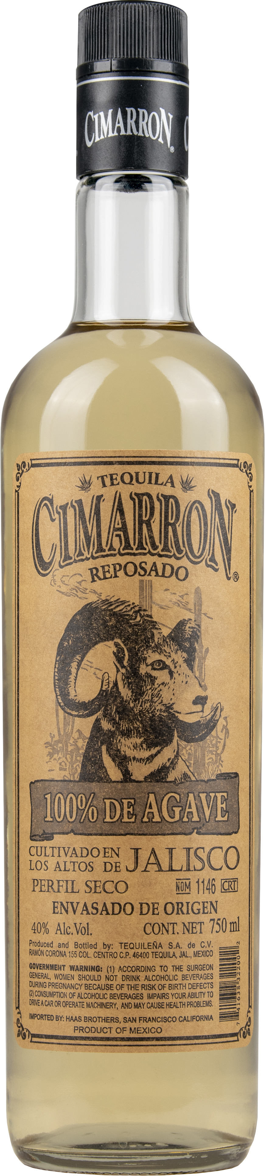 Cimarron Reposado Tequila | 750 ml Bottle