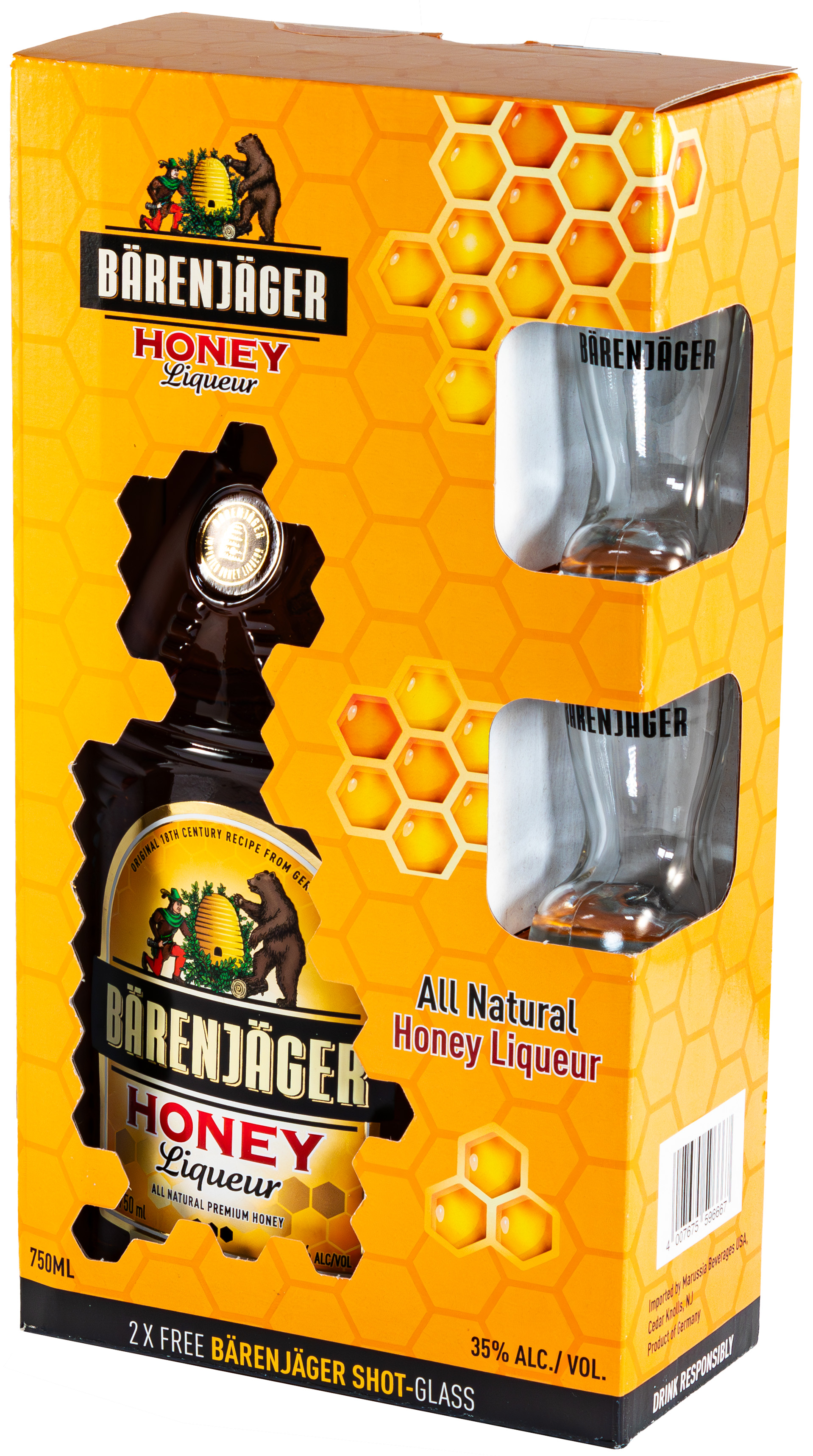 Barenjager Honey Liqueur | 750 ml Bottle
