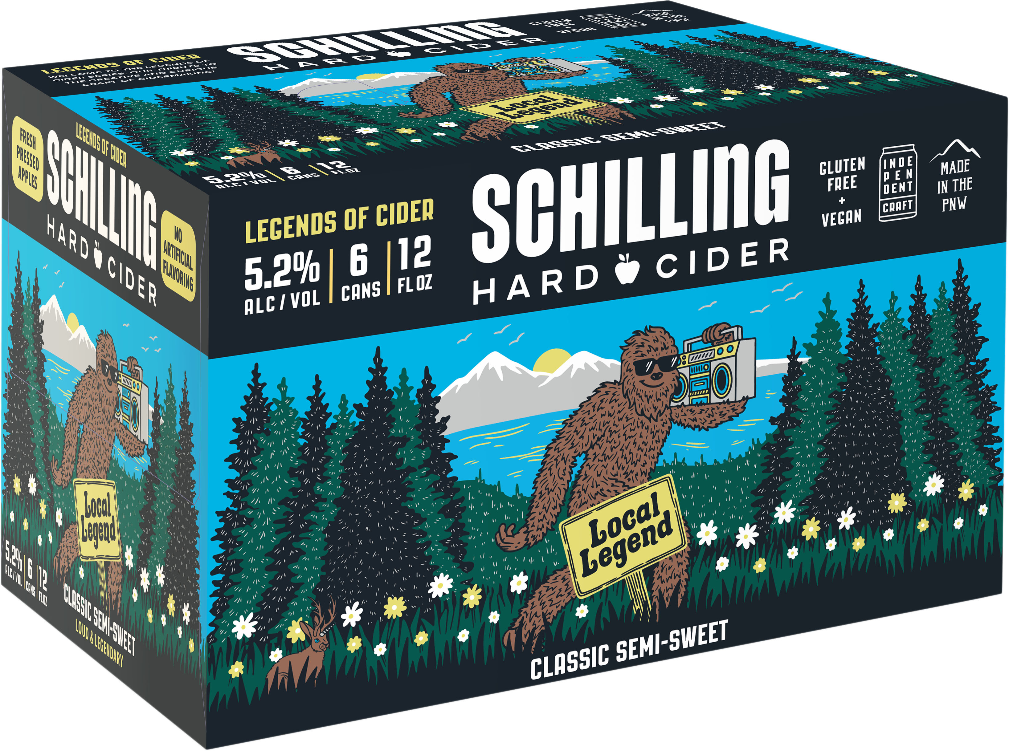 Schilling Local Legend | 6 pack of 12 oz Can