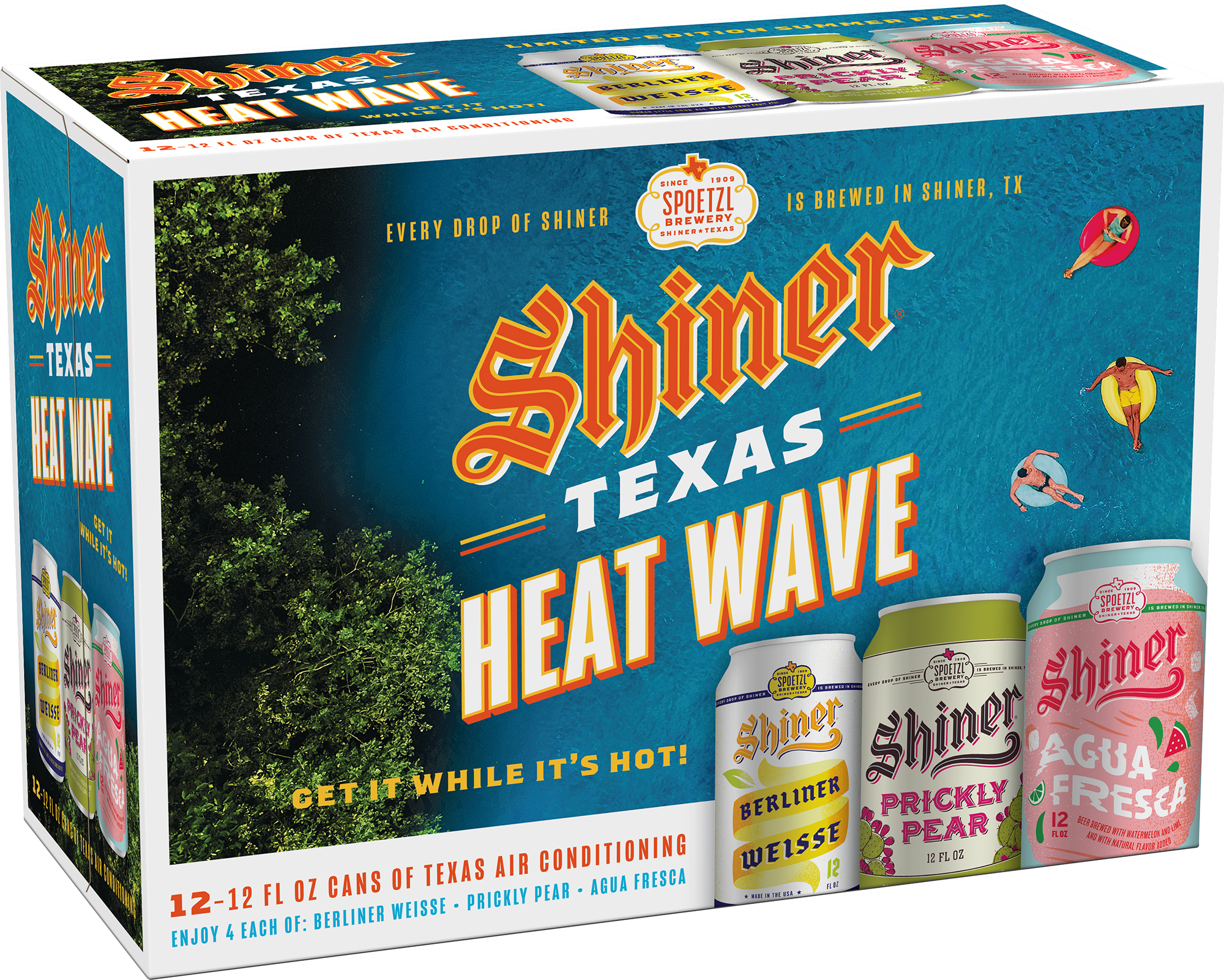 Shiner Texas Heat Wave | 12 pack of 12 oz Can