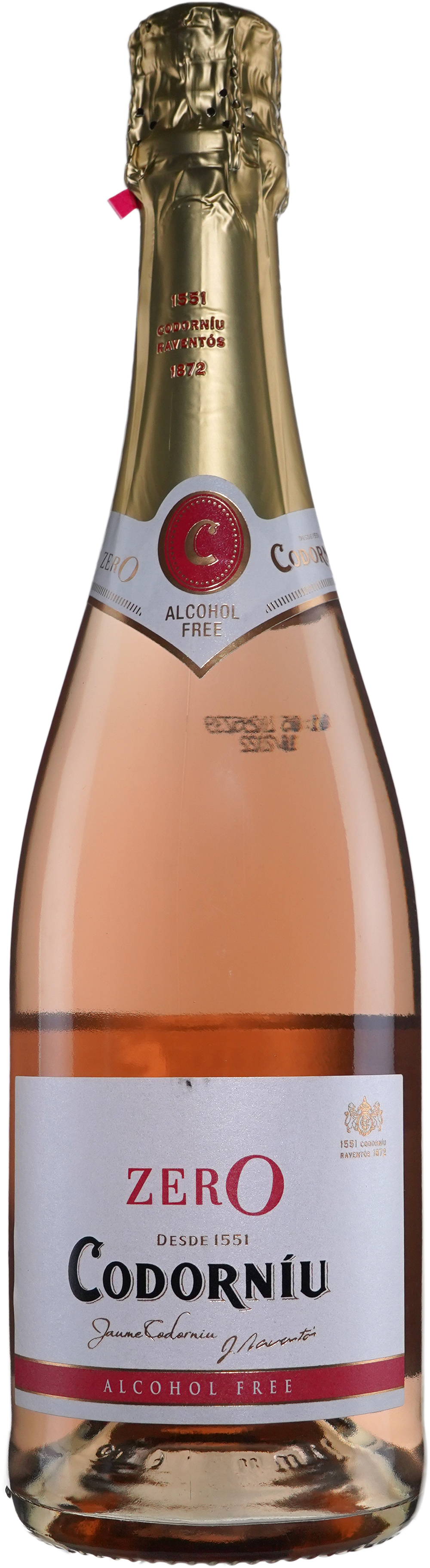 Codorniu Brut Rose Zero Non Alcoholic | 750 ml Bottle