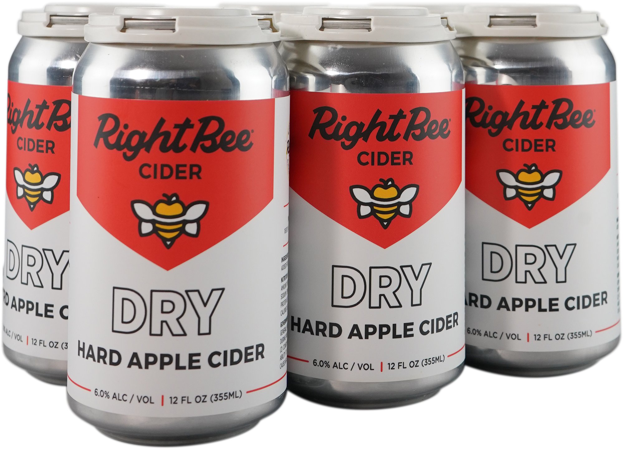 Right Bee Semi-Dry | 6 pack of 12 oz Can