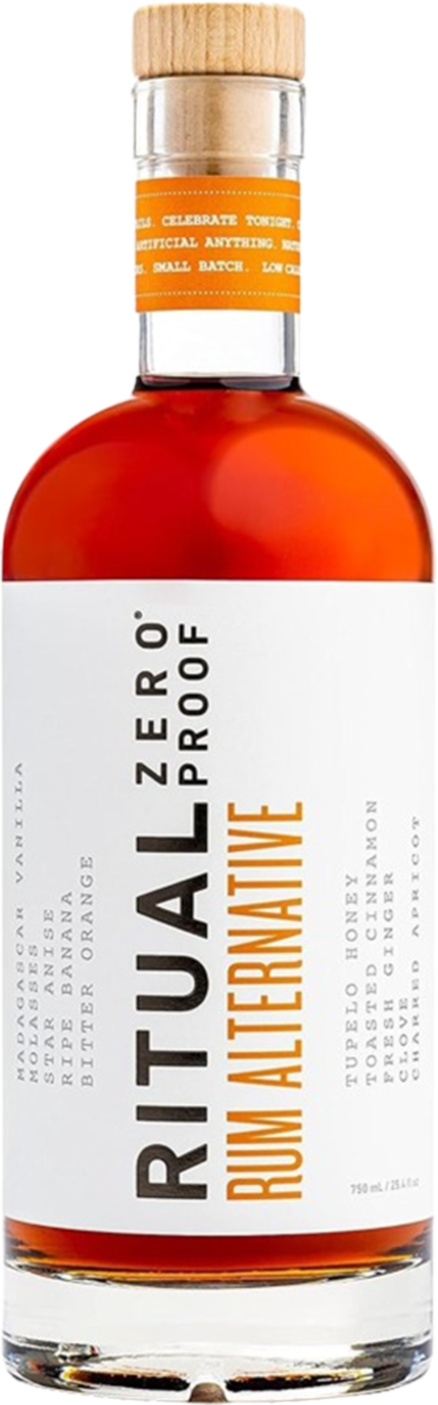 Ritual Zero Proof Rum Alternative | 750 ml Bottle