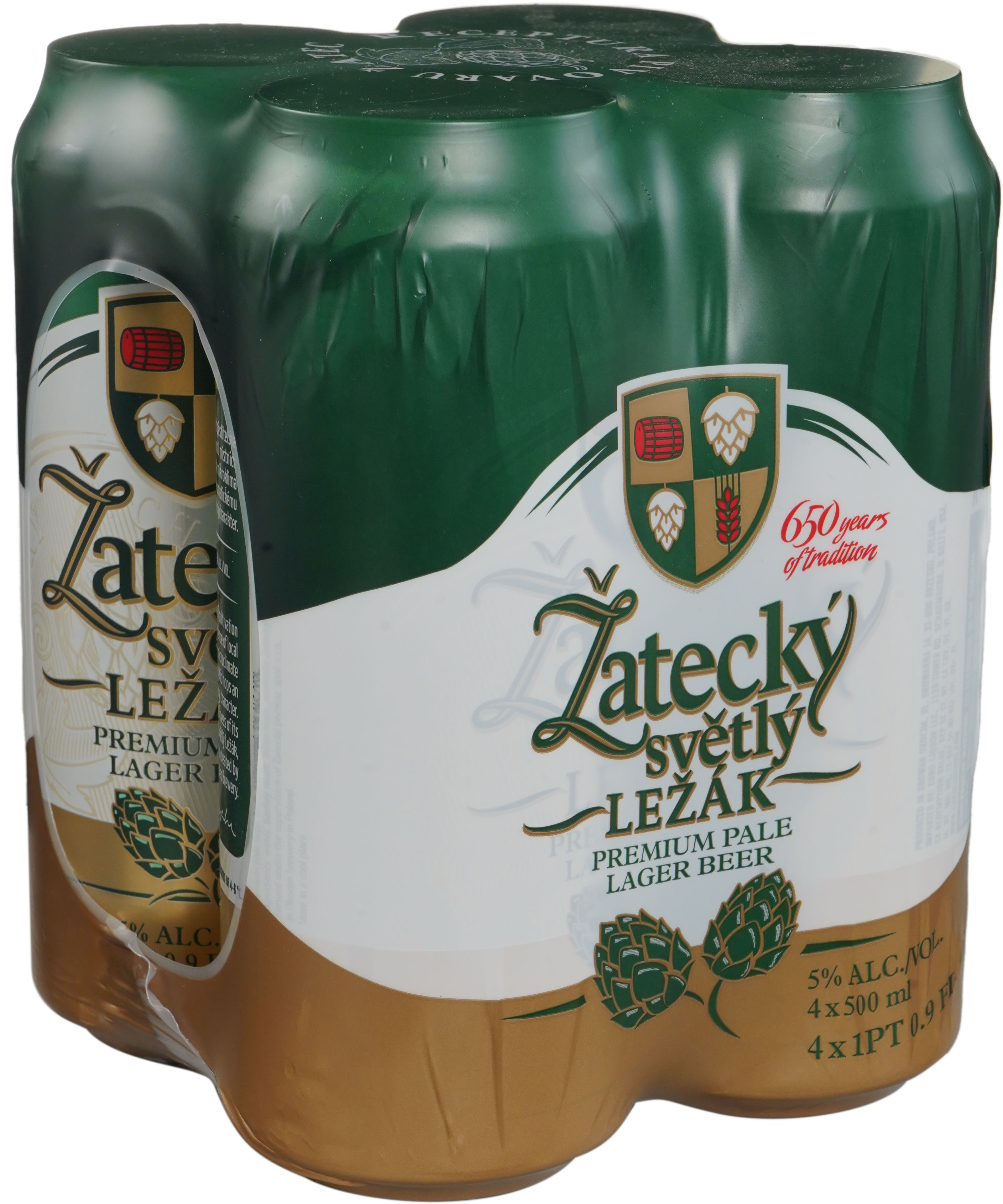 Zatecky Svetly Lezak Lager | 16.9 oz Bottle