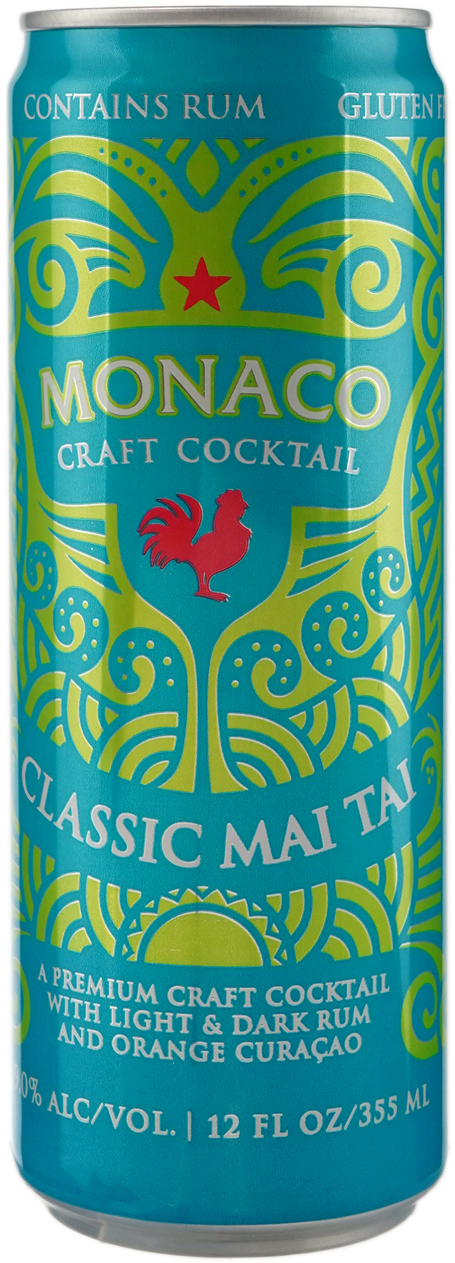 Monaco Mai Tai Cocktail 12 Pack | 12 pack of 355 ml Can
