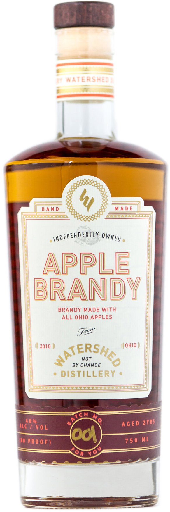 Watershed Distillery Straight Bourbon Finished in ex Apple Brandy ...