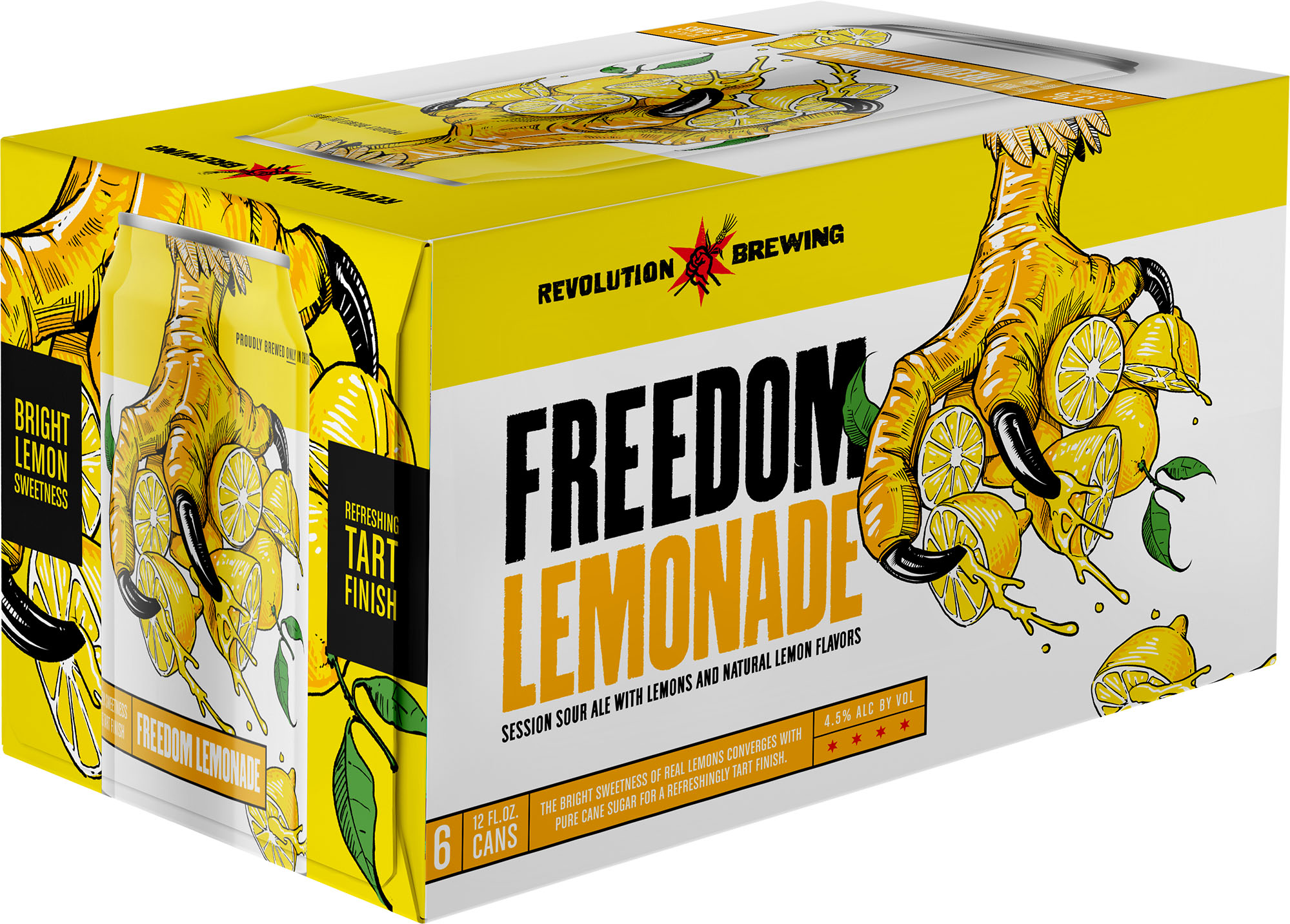 Revolution Pursuit of Freedom Blackberry Lemonade | 4 pack of 16 oz Can
