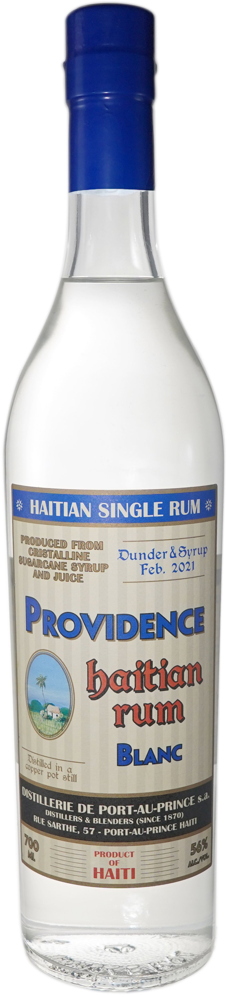Providence Haitian Rum Blanc Dunder & Syrup | 750 ml Bottle