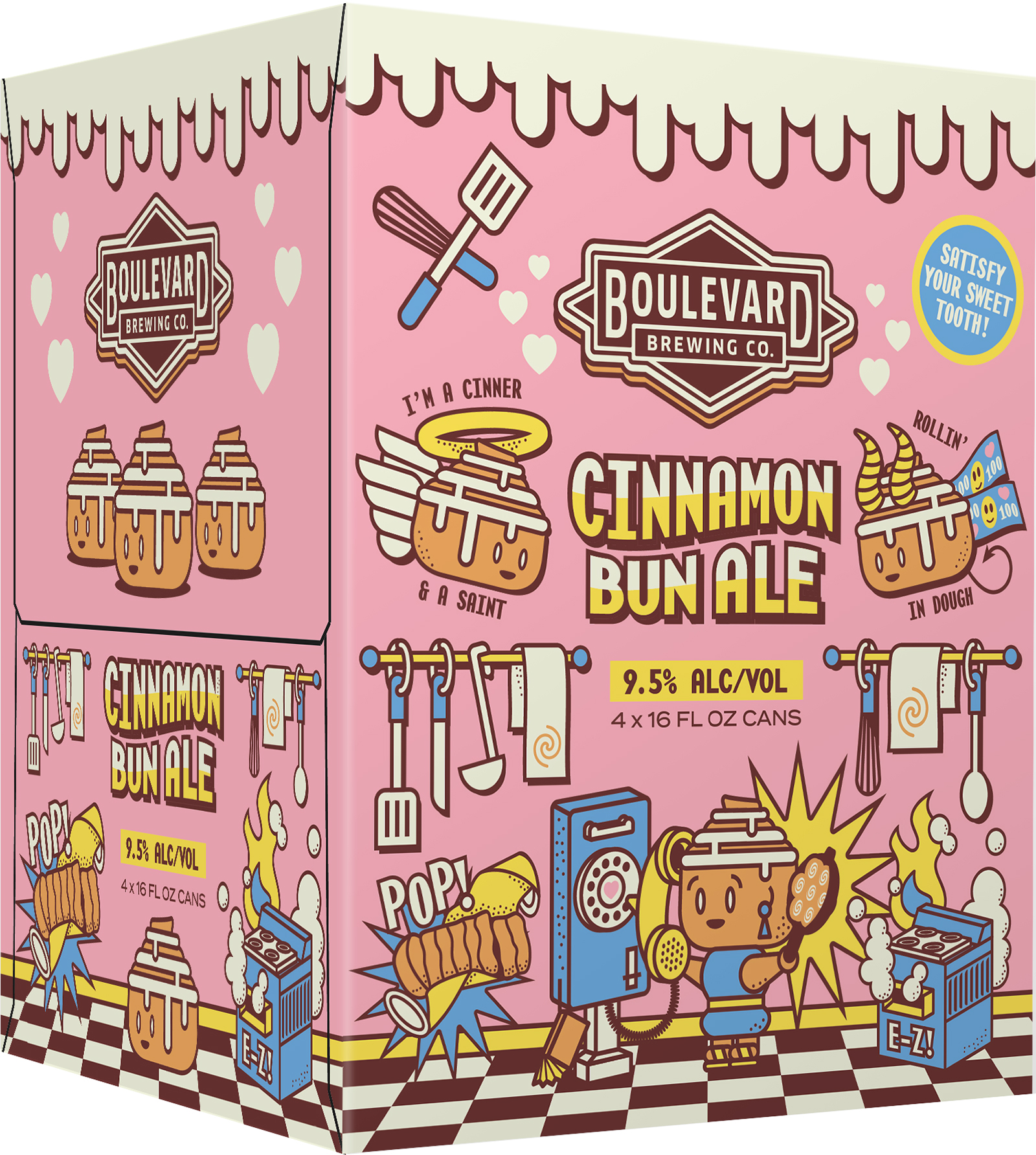 Boulevard Cinnamon Bun Ale | 4 pack of 16 oz Can