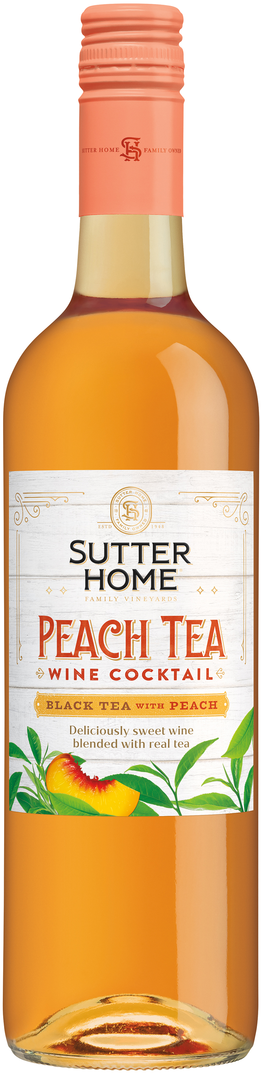 Sutter Home Cocktail Peach Tea | 750 ml Bottle