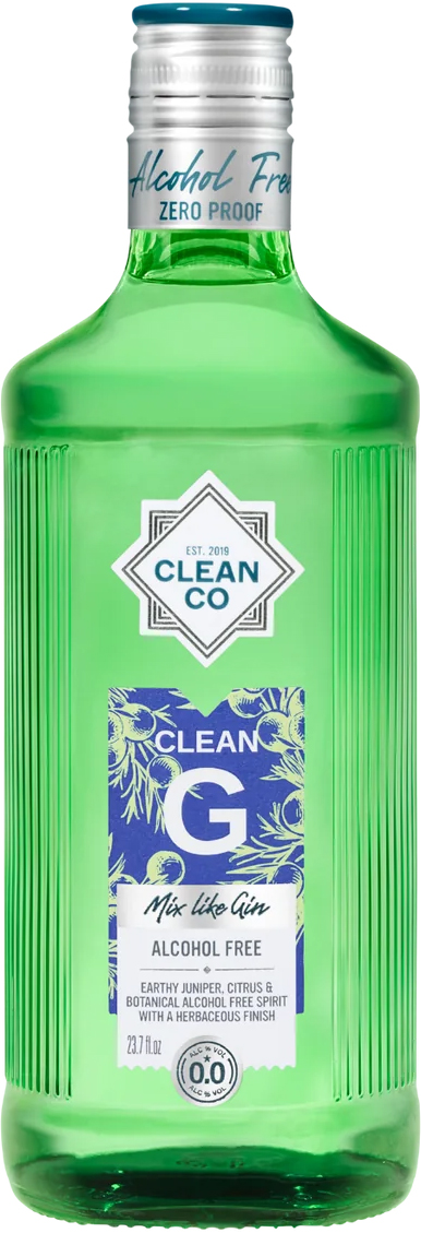 CleanCo Non-Alcoholic Bourbon | 700 ml Bottle