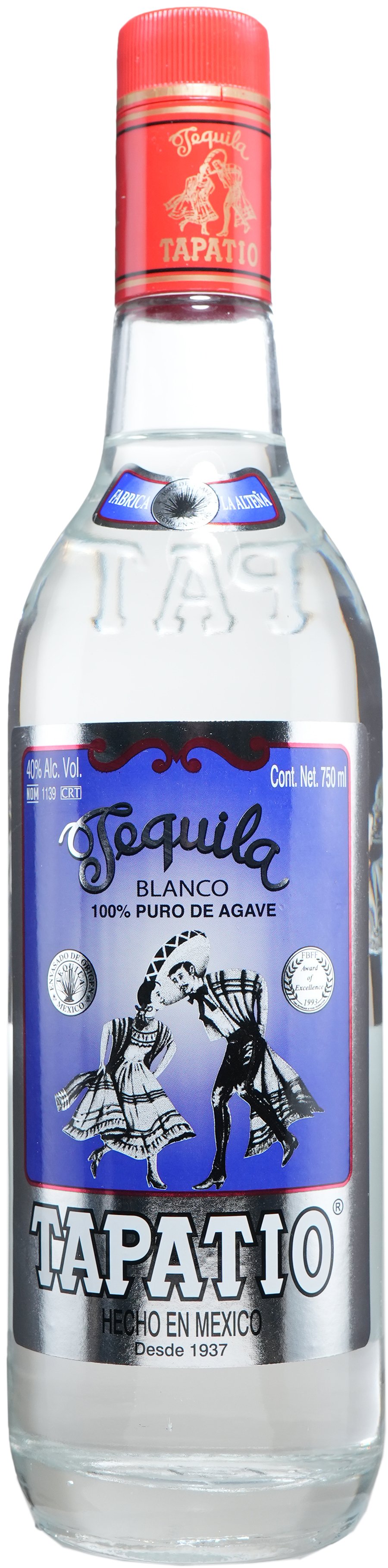 Tapatio 80 Proof Blanco Tequila | 750 ml Bottle