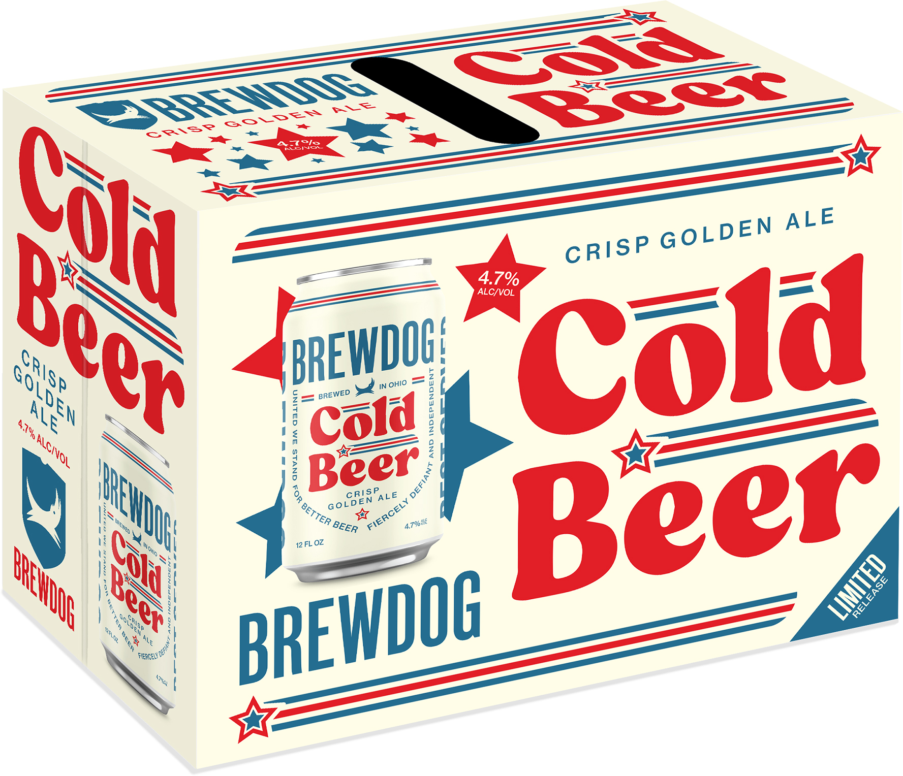 BrewDog Cold Beer | 12 pack of 12 oz Can