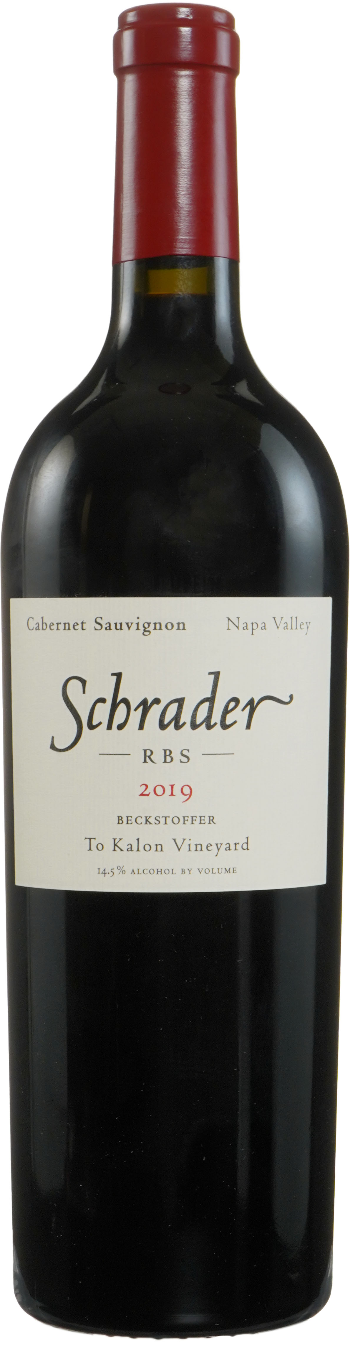Schrader Cellars Cabernet Sauvignon RBS Beckstoffer To Kalon Vineyard ...