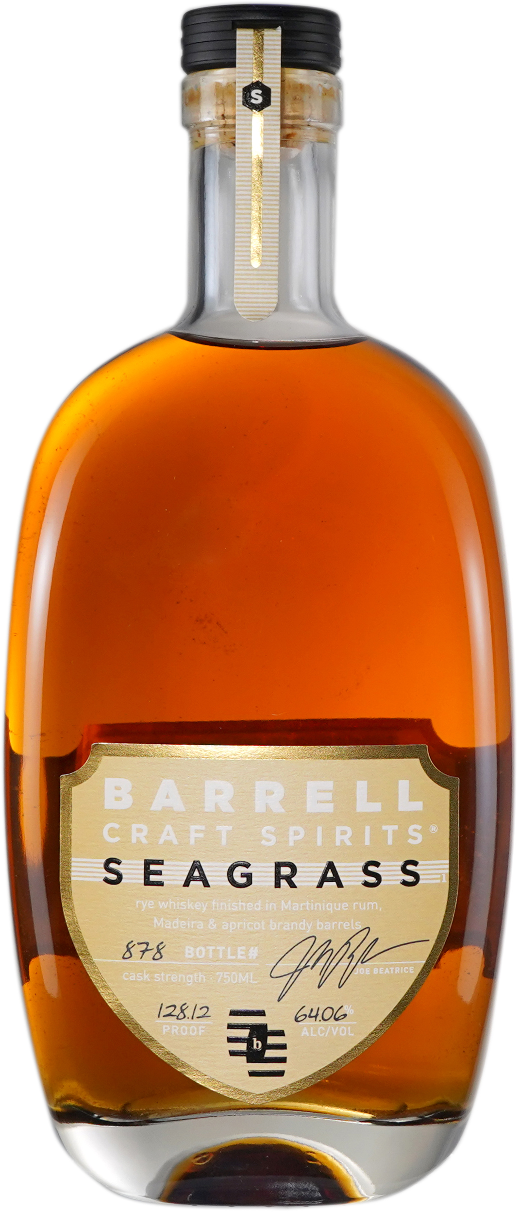 Barrell Craft Spirits Gold Label 20 year old Seagrass Rye Limited ...