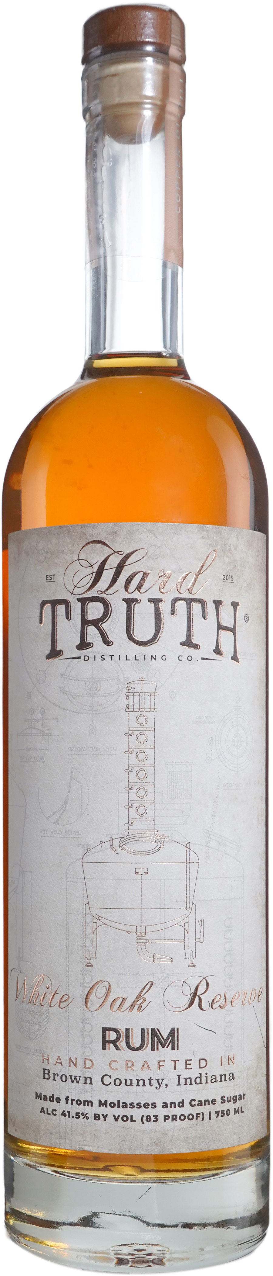 Hard Truth White Oak Rum | 750 ml Bottle