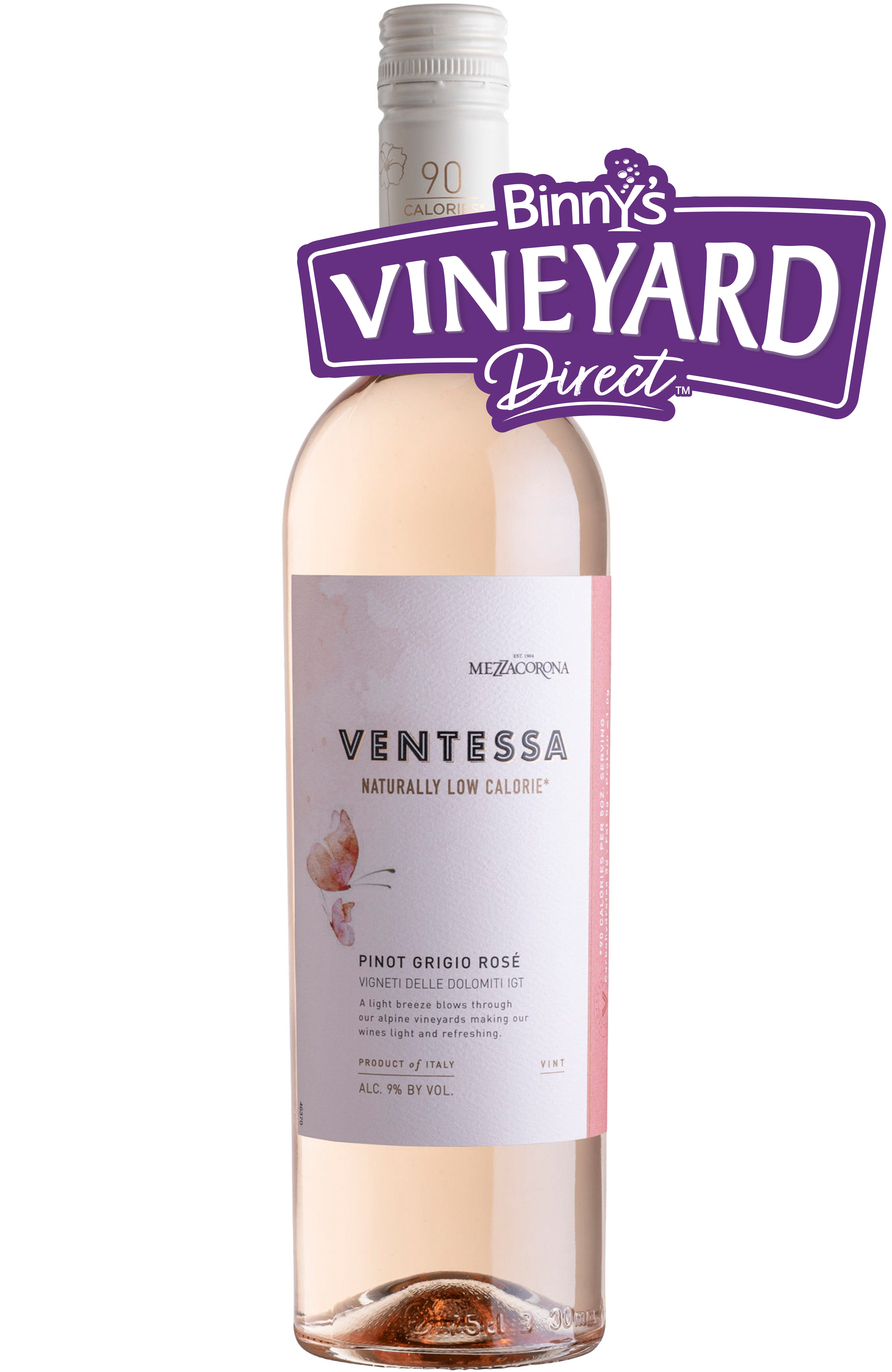 Ventessa Pinot Grigio Rose 2021 | 750 ml Bottle