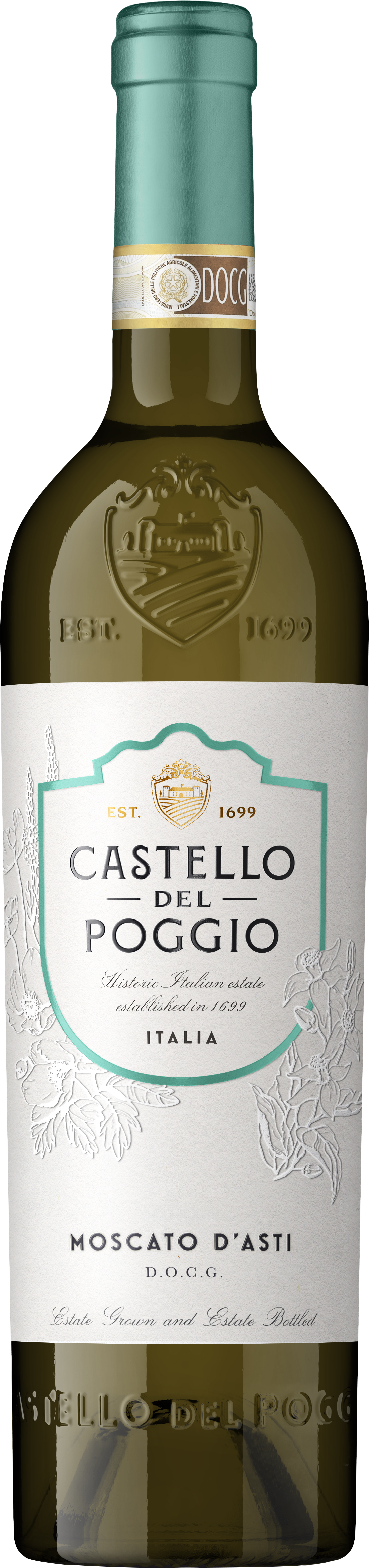 Castello del Poggio Moscato d'Asti 2021 | 750 ml Bottle
