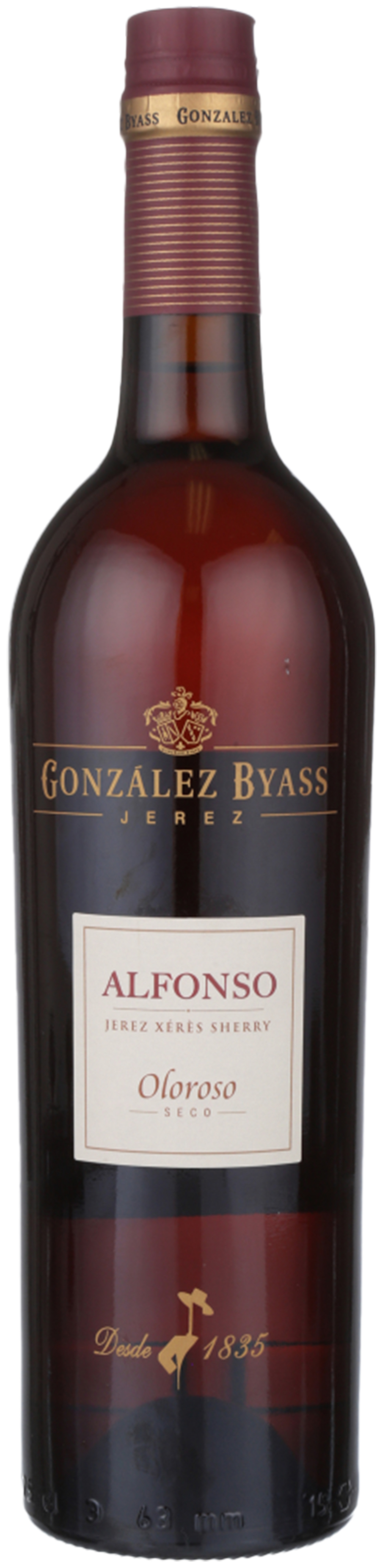 Gonzales Byass Alfonso Oloroso Seco Sherry Half Bottle | 375 ml Bottle