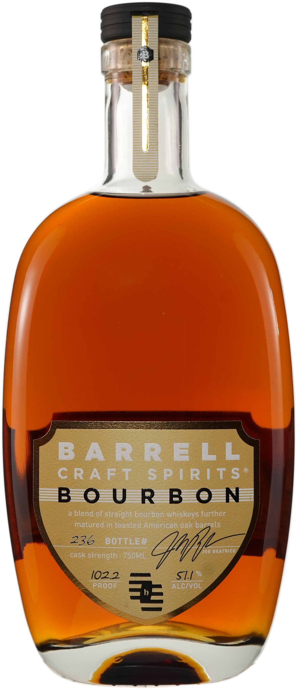 Barrell Craft Spirits Gold Label Bourbon Limited Release 2022 | 750 ml ...