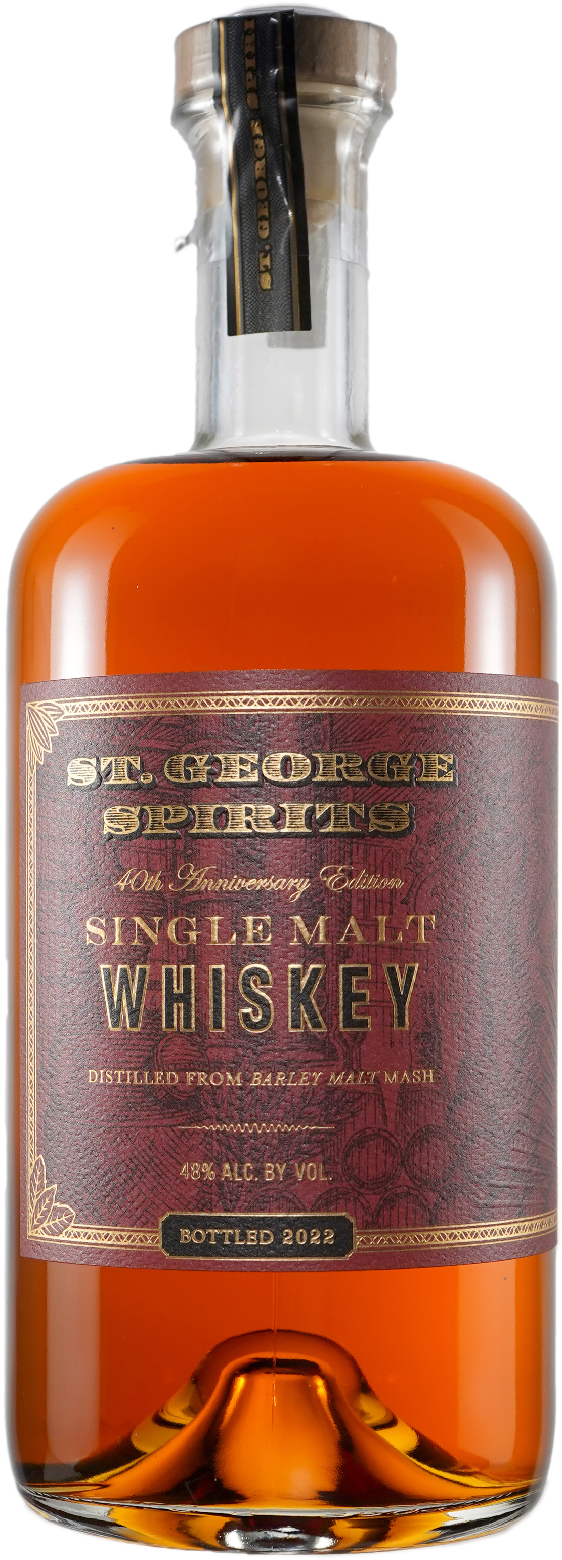 St. George 40th Anniversary Single Malt | 750 ml Bottle