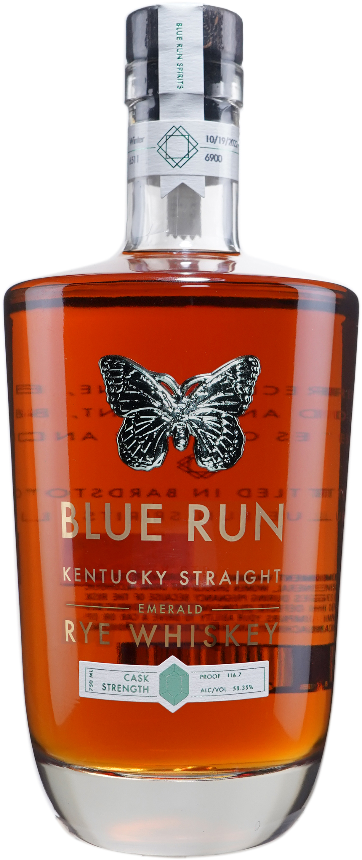 Blue Run Emerald Kentucky Straight Rye | 750 ml Bottle