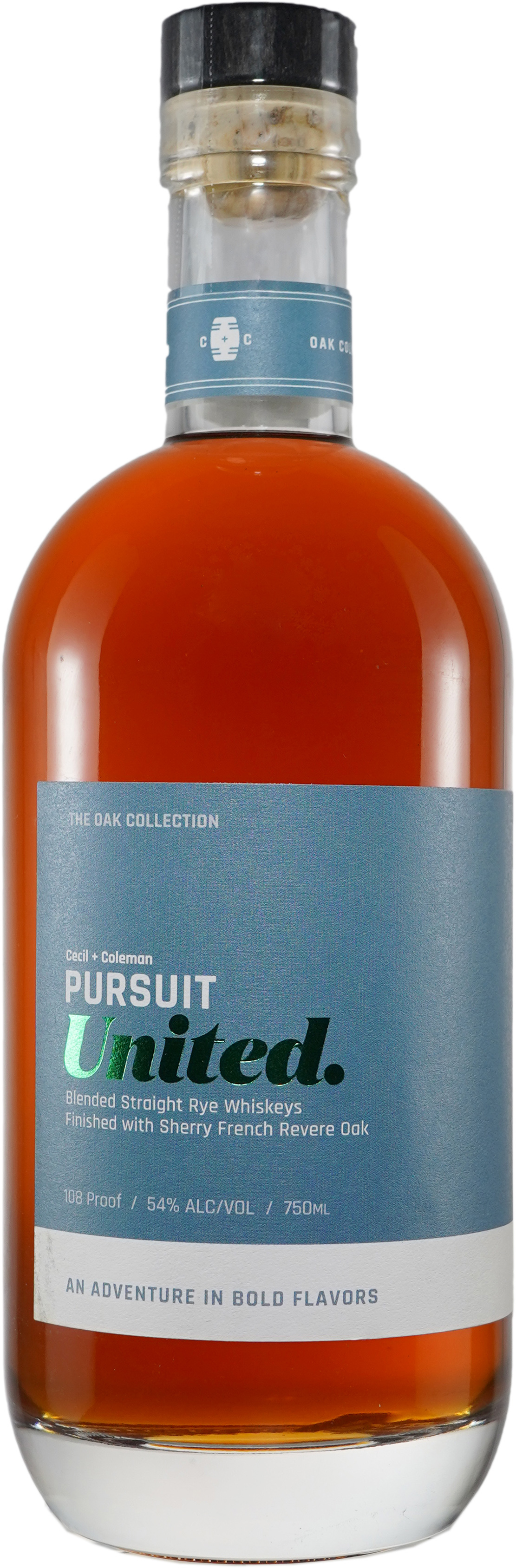 Pursuit United Blended Straight Rye Sherry French Revere Oak Finished ...