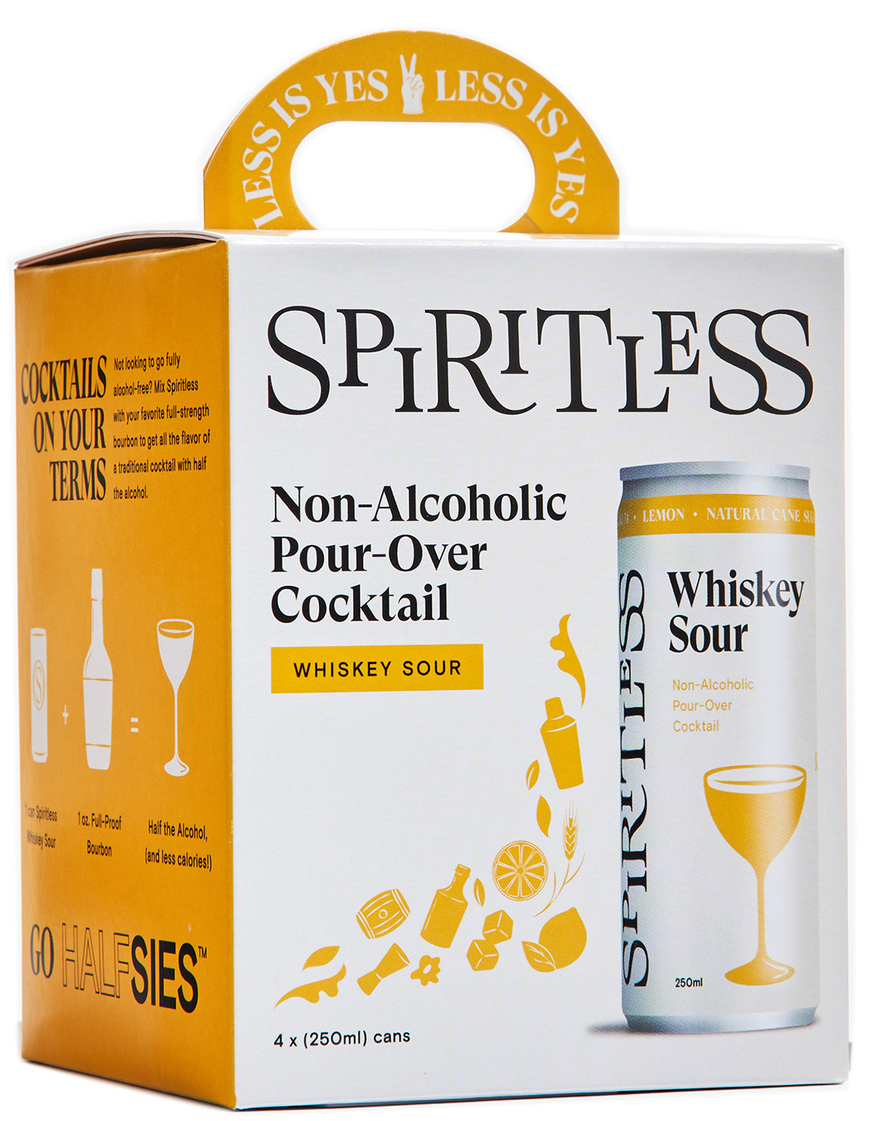 Spiritless Old Fashioned 4 Pack Cans | 4 pack of 250 ml Can