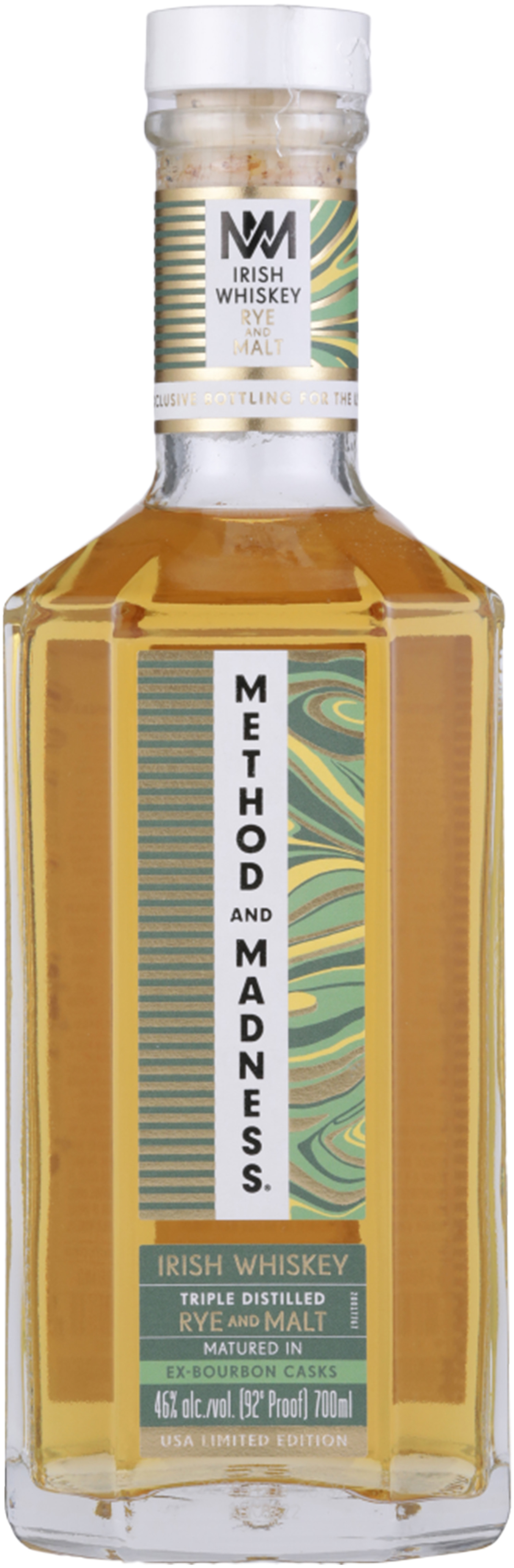 Method & Madness Triple Distilled Rye & Malt Irish Whiskey Limited ...