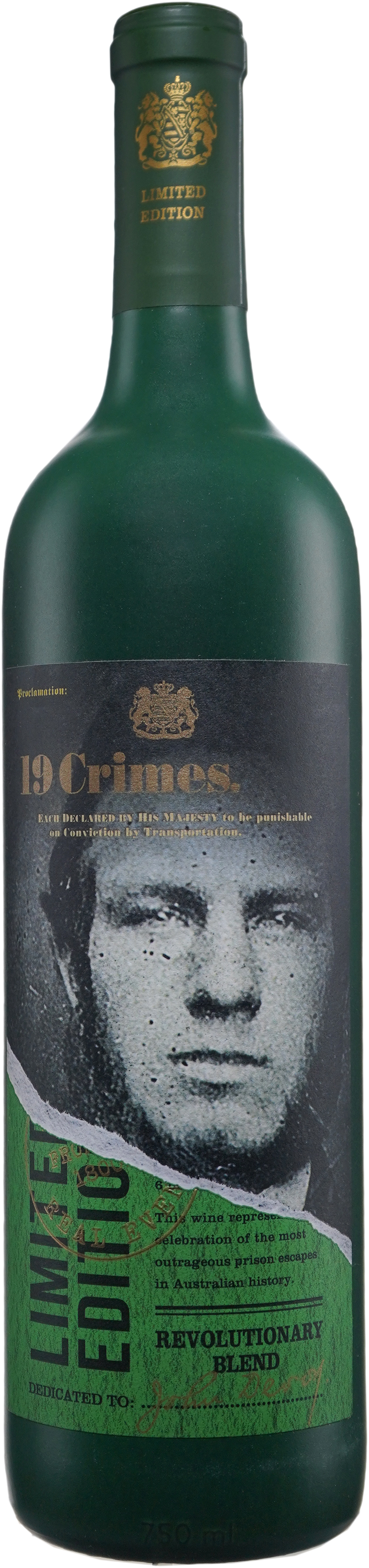 19 Crimes Limited Edition Revolutionary Red Blend | 750 ml Bottle