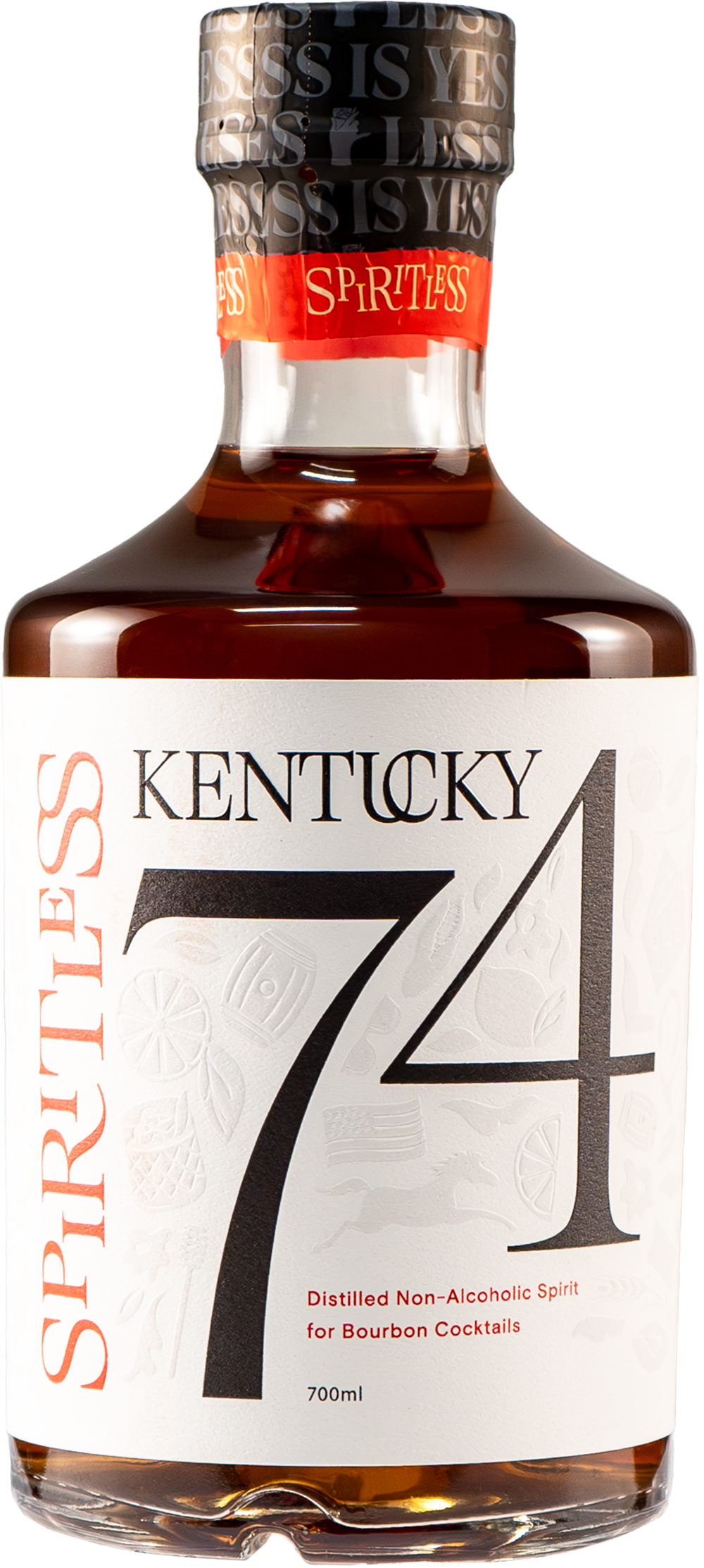 Spiritless Kentucky 74 Distilled Non-Alcoholic Spirit for Bourbon ...