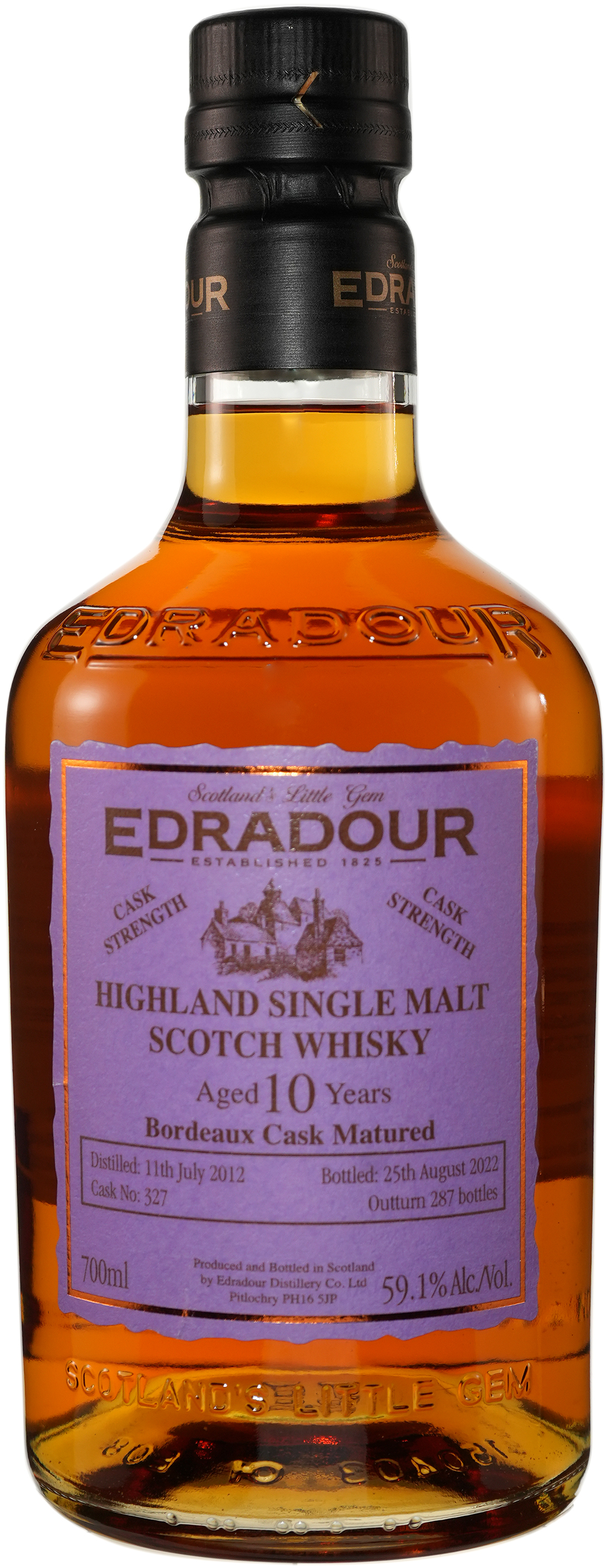 Edradour Straight From the Cask 10 year old ex Madeira Cask Aged ...