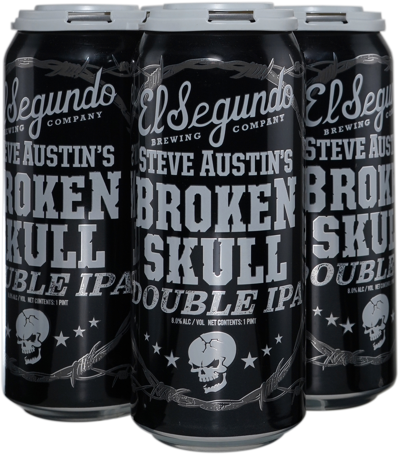 El Segundo Brewing Steve Austin's Broken Skull American Lager | 4 pack ...
