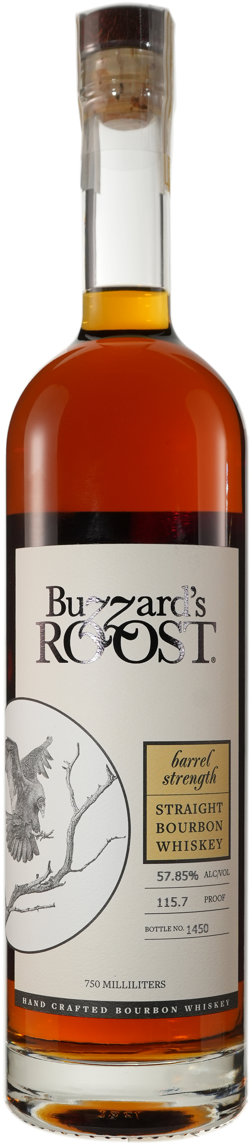 Buzzard's Roost Barrel Strength Straight Bourbon | 750 ml Bottle