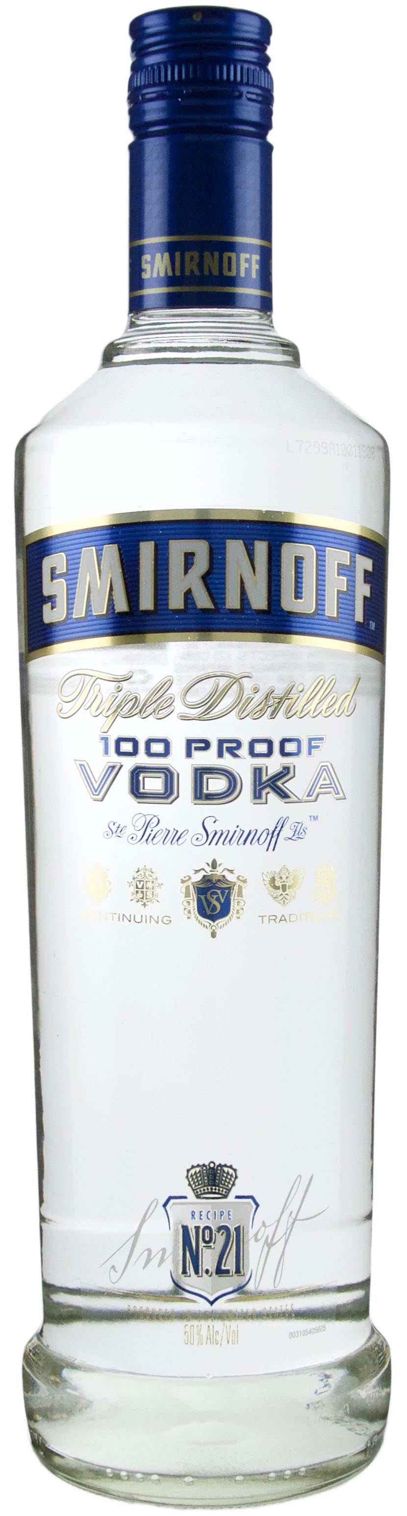 Smirnoff Vodka 100 Proof | 750 ml Bottle