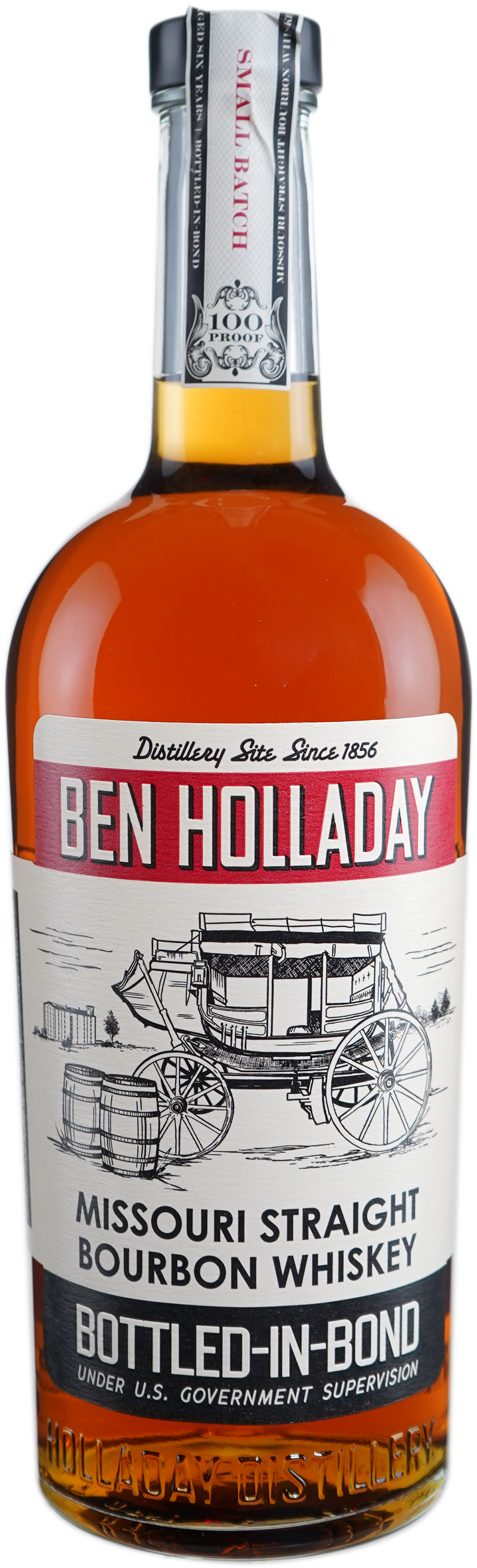 Ben Holladay 6 year old Rickhouse Proof Missouri Bourbon Batch # 1 ...