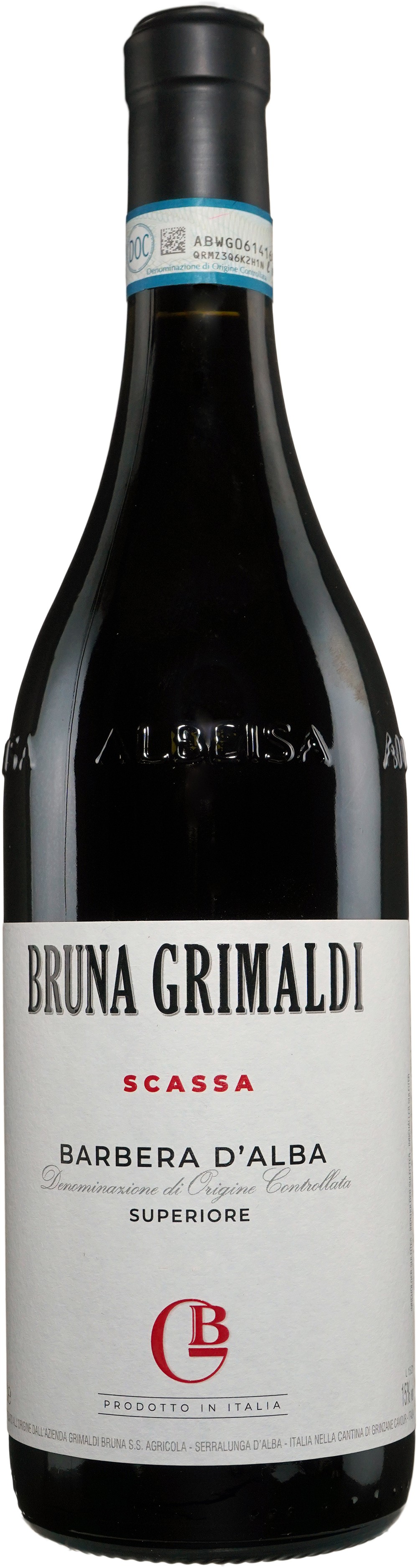 Bruna Grimaldi Barbera d'Alba 2021 | 750 ml Bottle