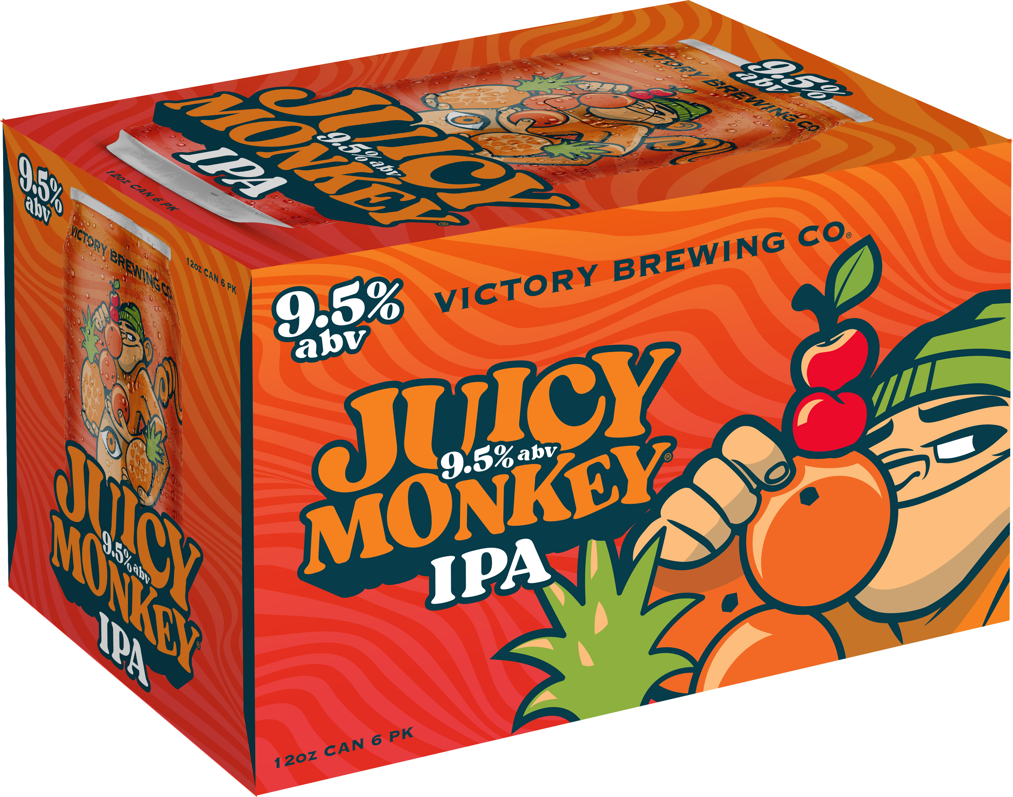 Victory Juicy Monkey | 6 pack of 12 oz Can