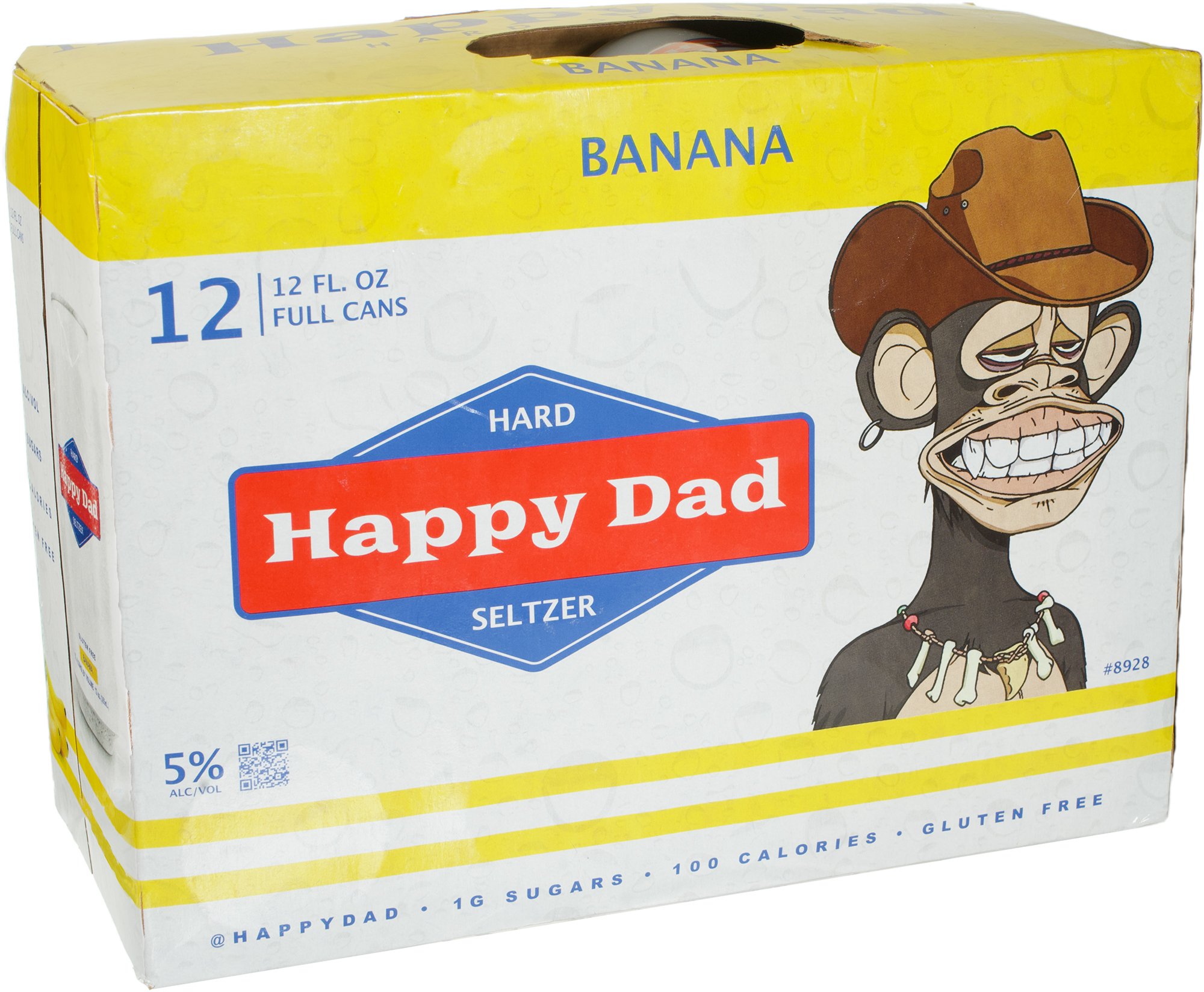 Happy Dad Banana Hard Seltzer 12 Pack Cans 12 Pack Of 12 Oz, 58% OFF