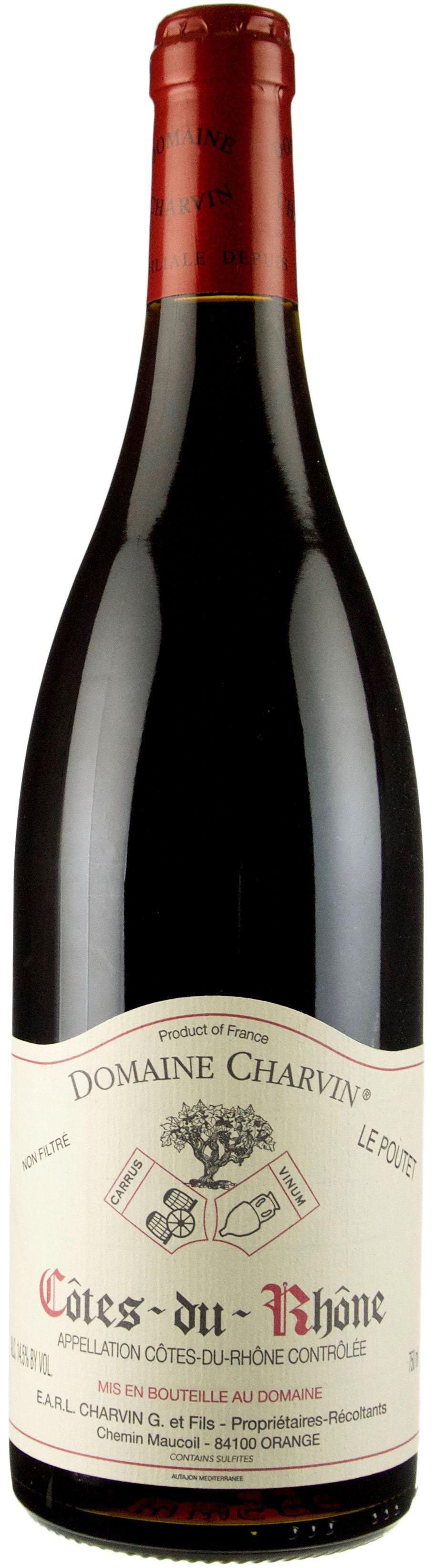 Domaine Charvin Cotes du Rhone Le Poutet 2022 | 750 ml Bottle