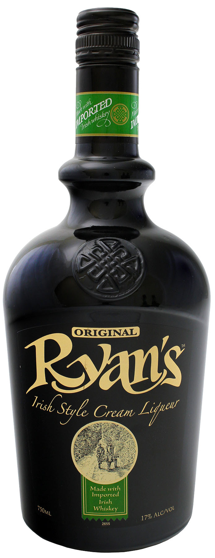 Ryan's Irish Style Cream Liqueur with Mug | 750 ml Bottle
