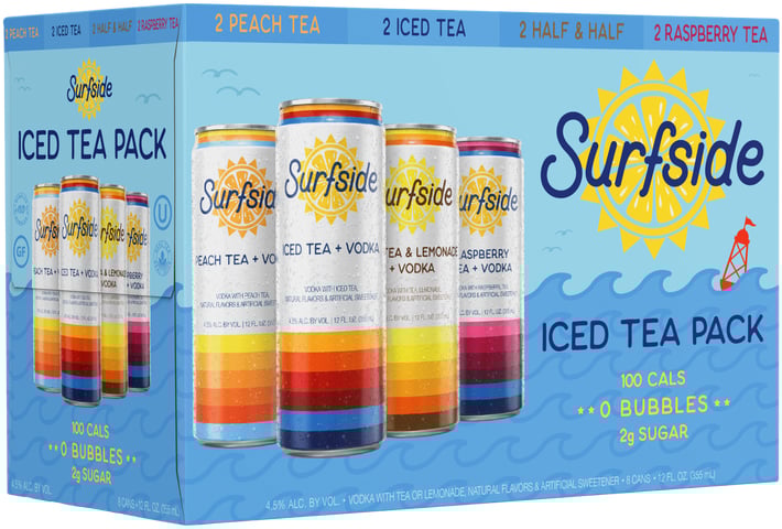 Surfside Lemonade & Vodka Variety 8pk Cans | 8 pack of 12 oz Can