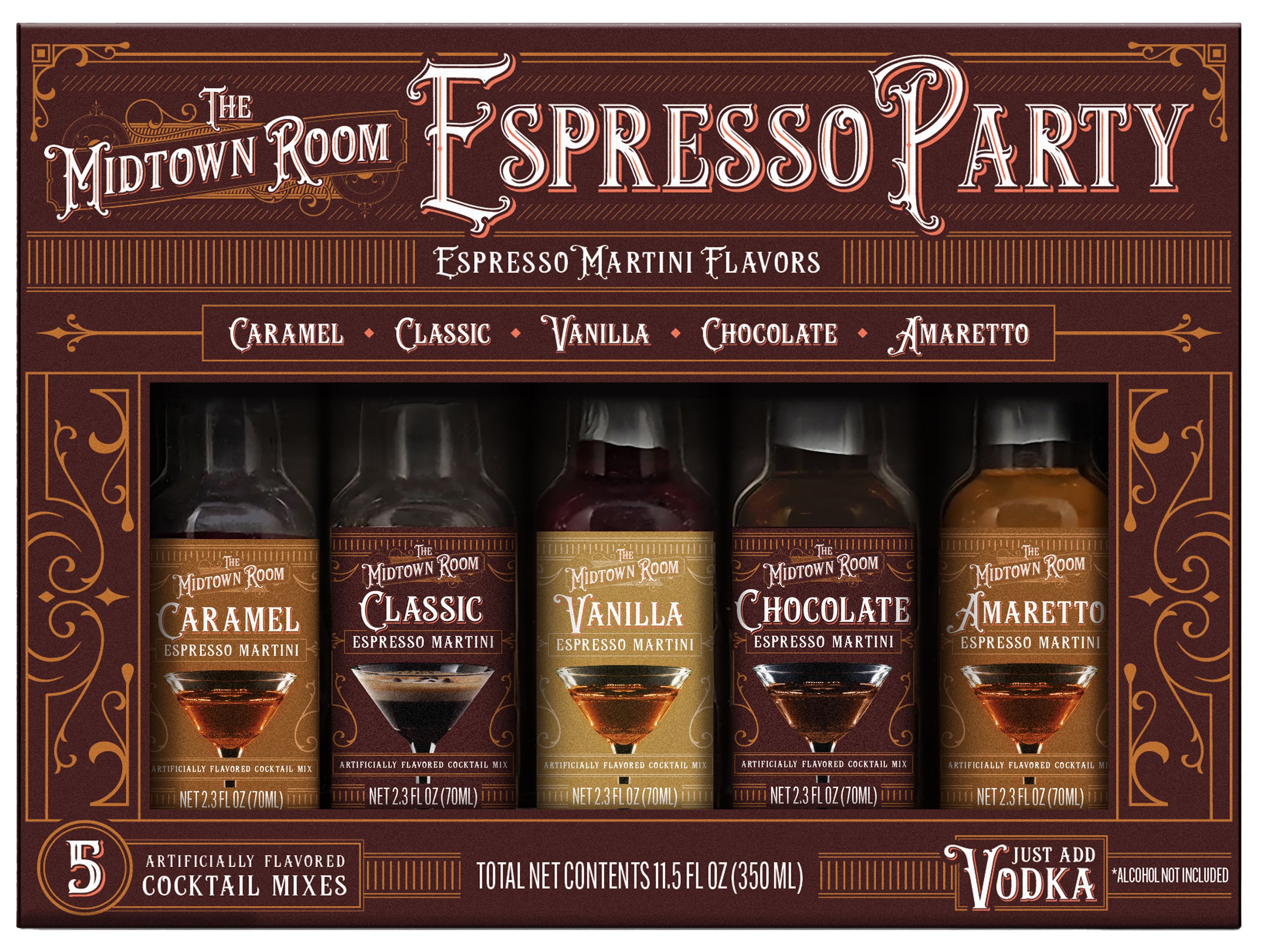 The Midtown Room Espresso Martini Set | EACH Bottle