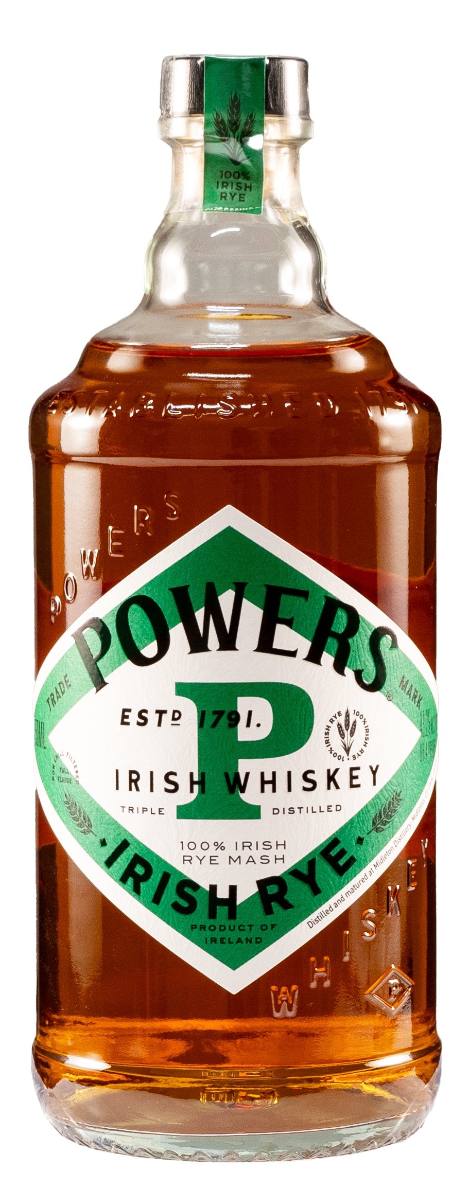 Powers Rye Irish Whiskey | 750 ml Bottle