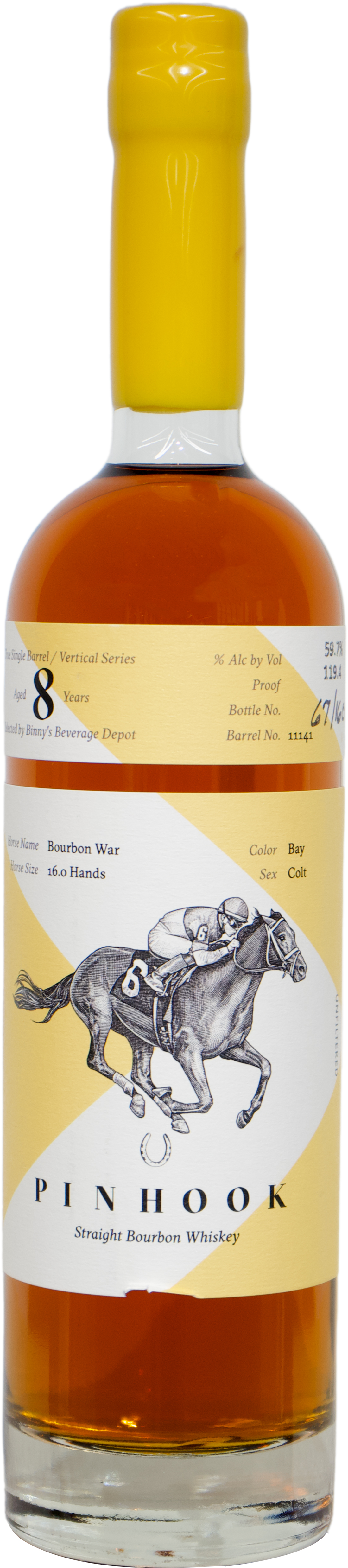 Pinhook Vertical Series Bourbon War 8 year old Bourbon 2023 | 750 ml Bottle
